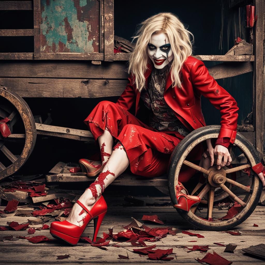 Horror Show Darling - AI Generated Artwork - NightCafe Creator