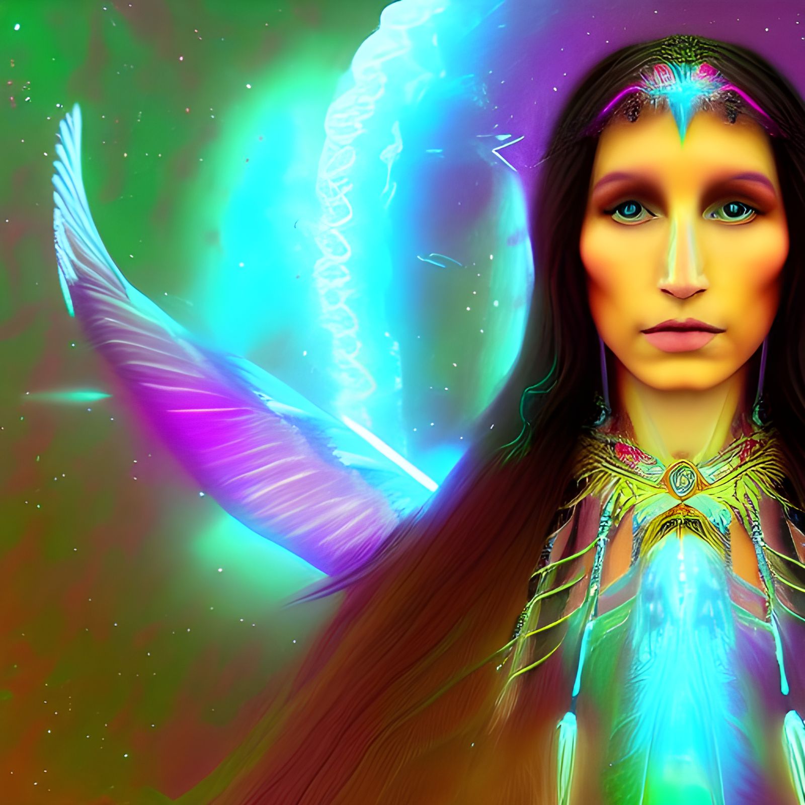 Spirit Queen - AI Generated Artwork - NightCafe Creator