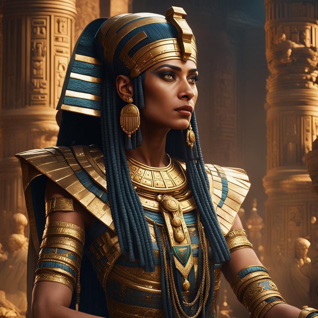 Portrait of Cleopatra - AI Generated Artwork - NightCafe Creator