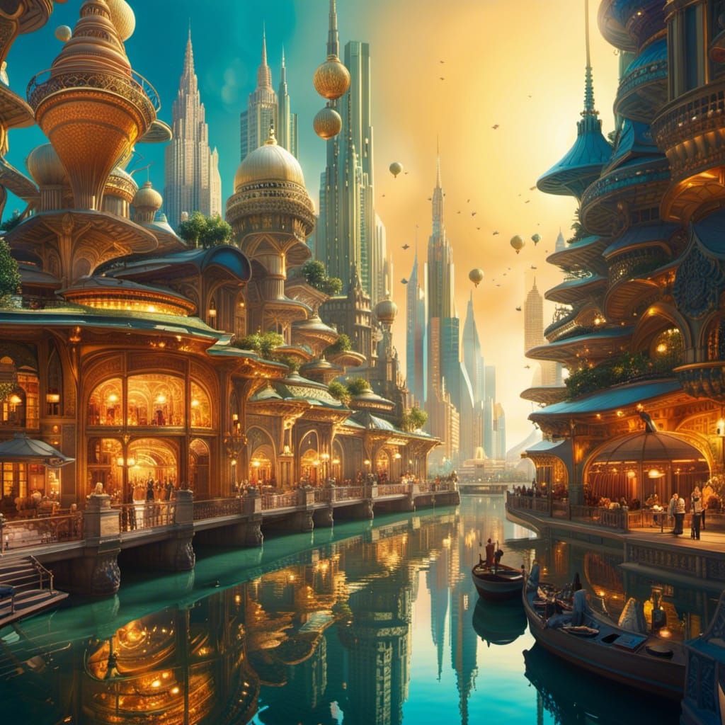 RoverTown 2 evolved - AI Generated Artwork - NightCafe Creator