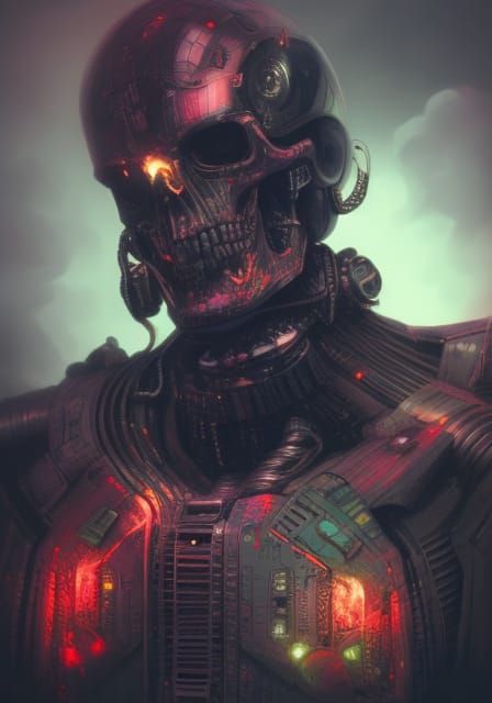 Death Bot - AI Generated Artwork - NightCafe Creator