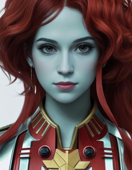 red 3 full body iron metallic metal Rebecca Sugar ...