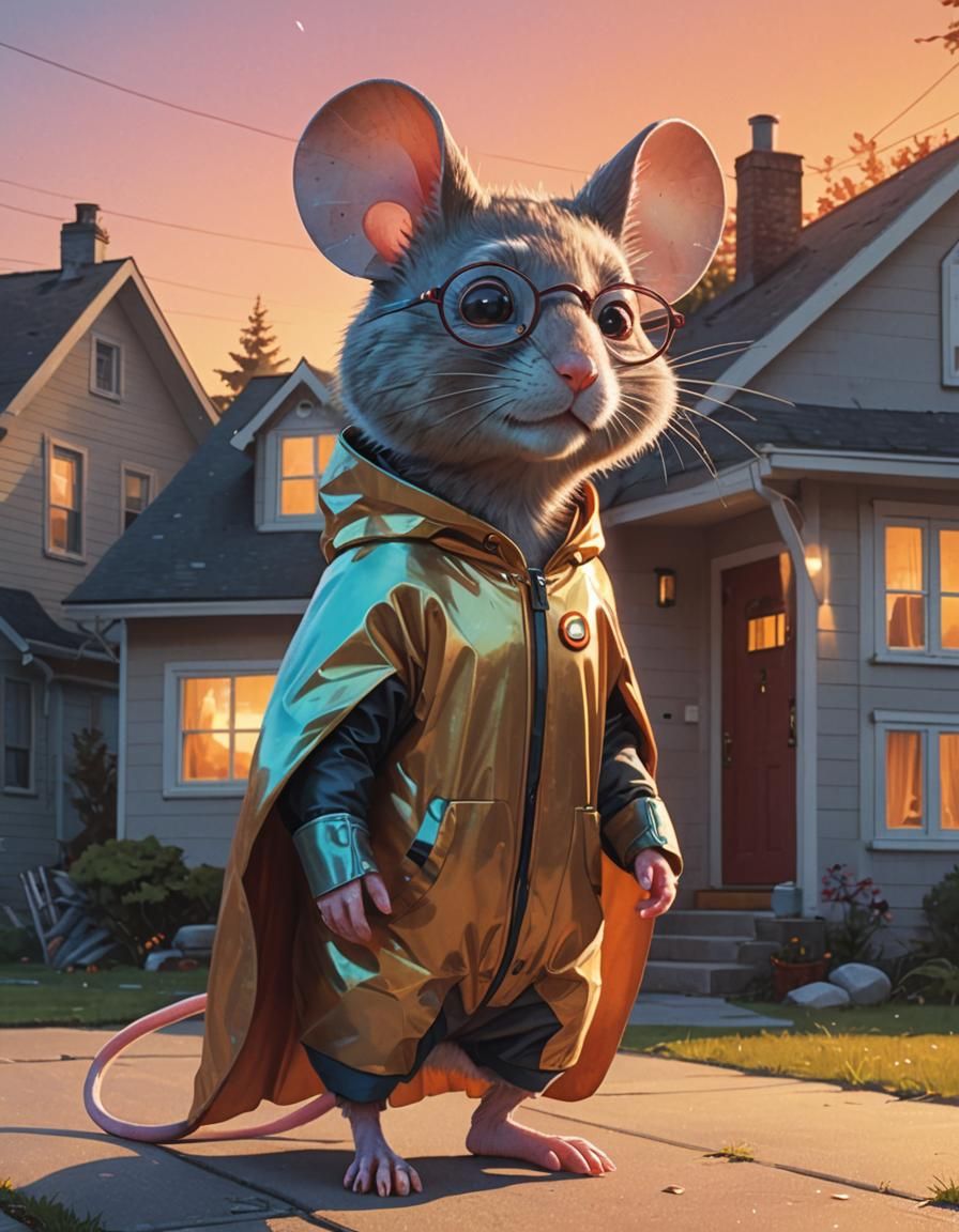 Mice hero - AI Generated Artwork - NightCafe Creator