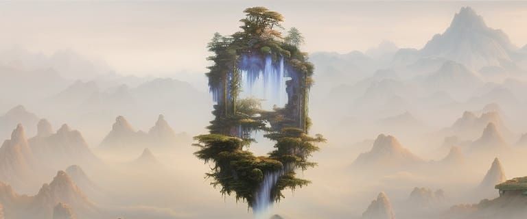 hyper detailed rocky jungle landscape. a masterpiece, by Rodney ...