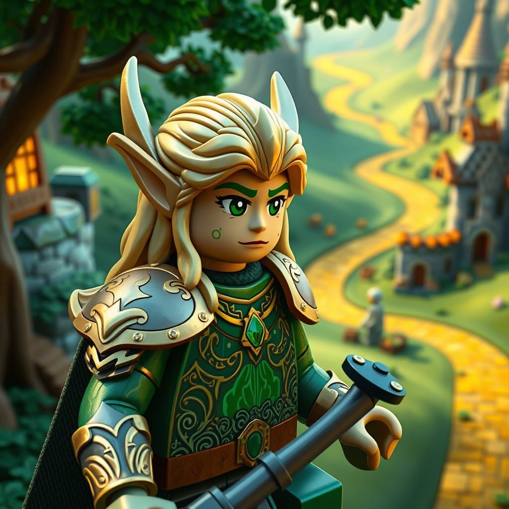 Putting the "Lego" in "Legolas" - Lego Elven Warrior Embarks...