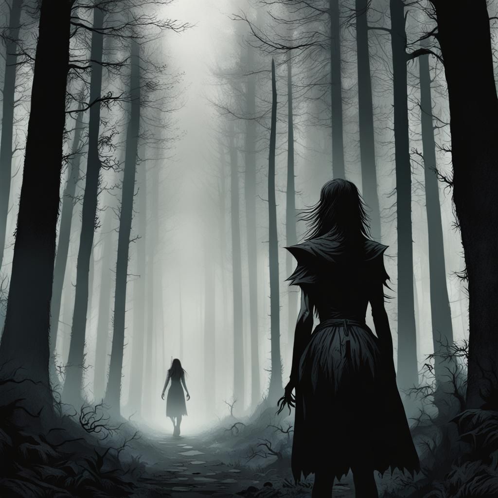 Just a Few Steps Behind You. - AI Generated Artwork - NightCafe Creator