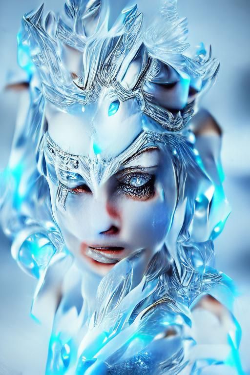 ice goddess artwork deviantart Unreal Engine - AI Generated Artwork ...