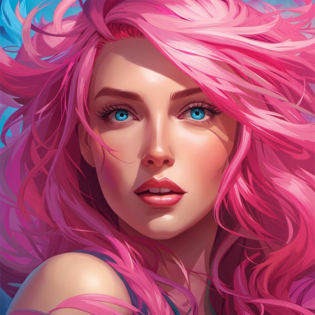 pink surprise - AI Generated Artwork - NightCafe Creator