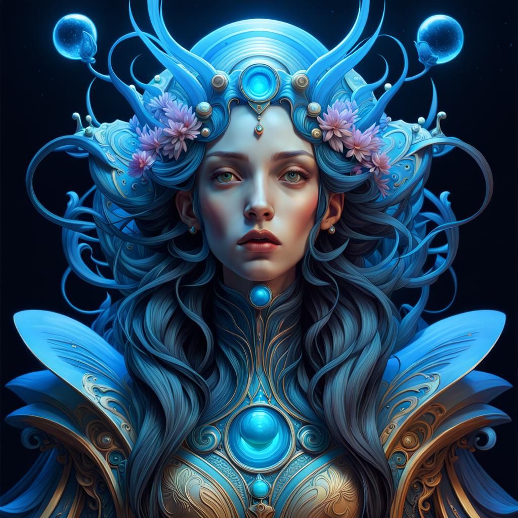 Surreal Portrait - AI Generated Artwork - NightCafe Creator