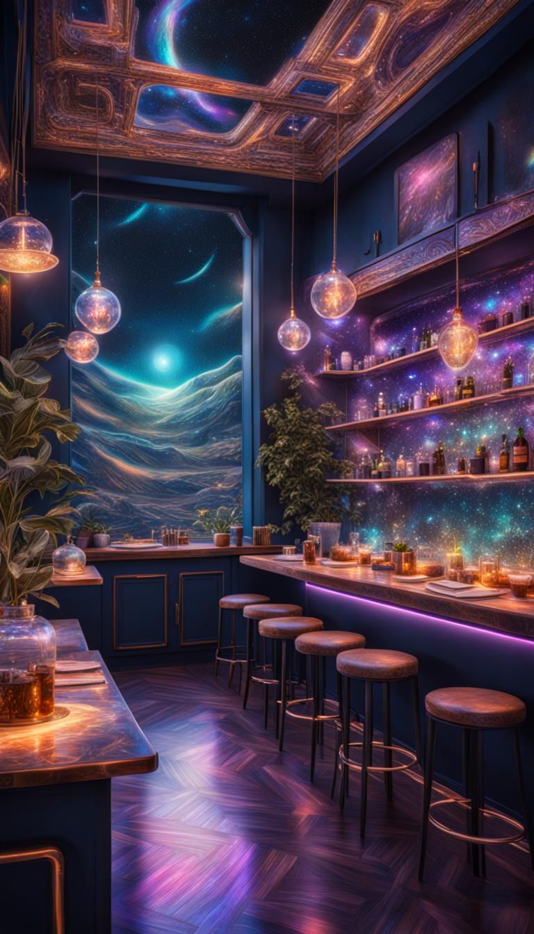 Night Café Kitchen - AI Generated Artwork - NightCafe Creator