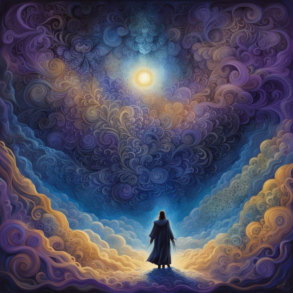 A Calling From Above - AI Generated Artwork - NightCafe Creator