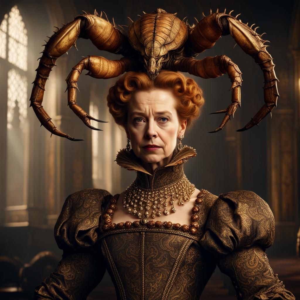 Scorpion Queen - AI Generated Artwork - NightCafe Creator