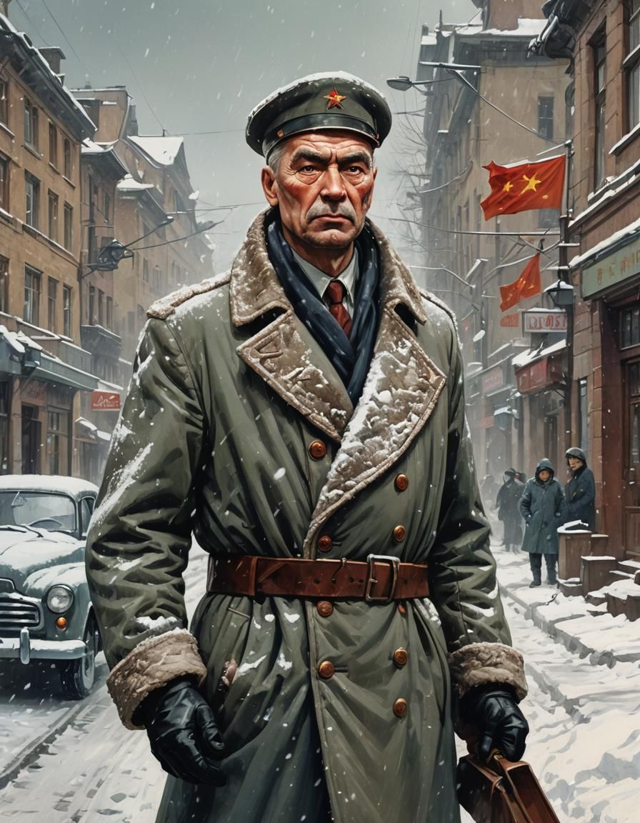 The Commissar - AI Generated Artwork - NightCafe Creator