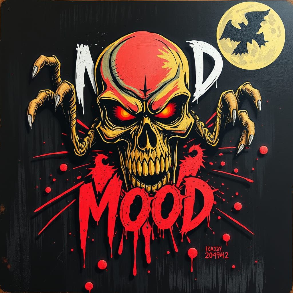 diabolical Mood explosive splatter board