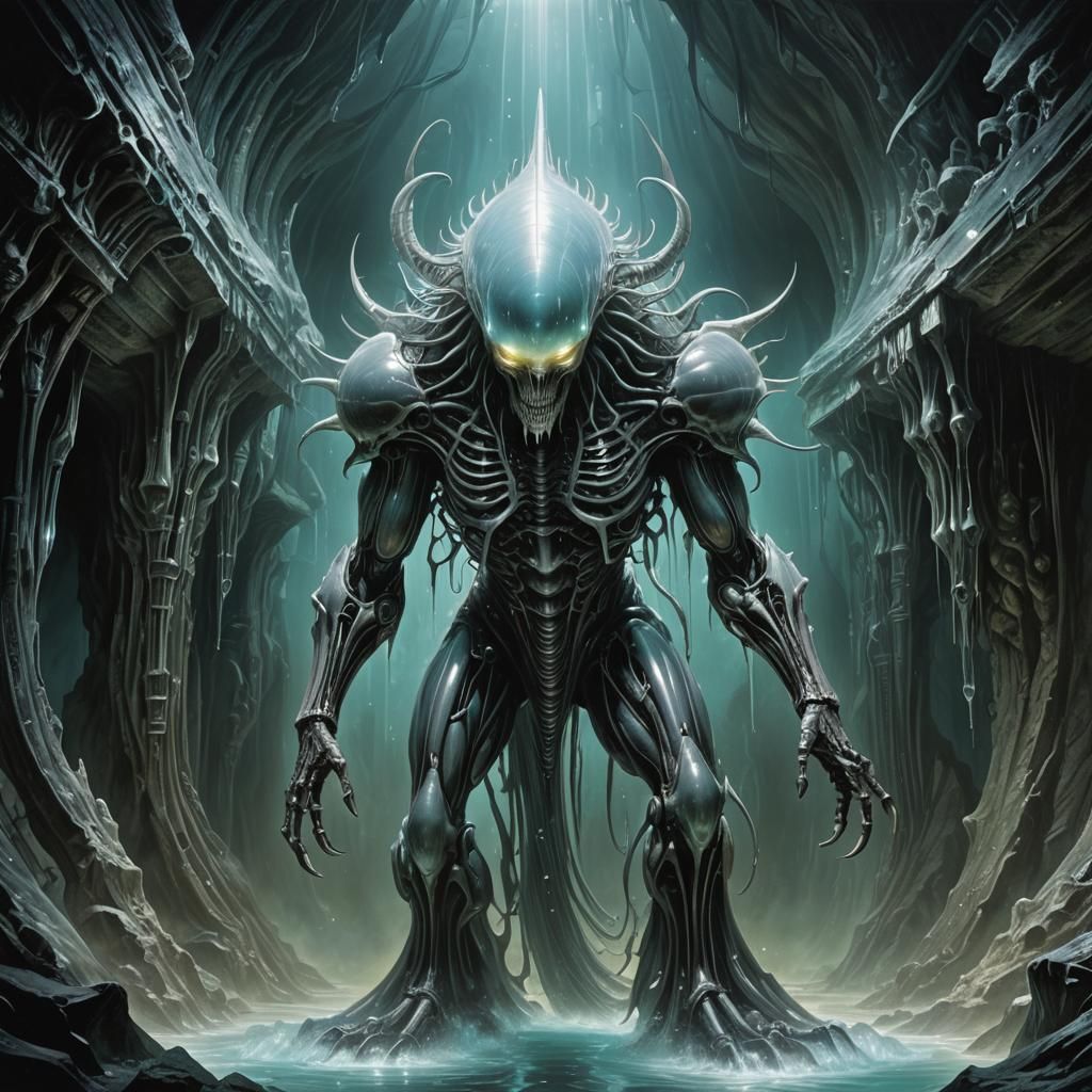 Harbinger of the Void - AI Generated Artwork - NightCafe Creator