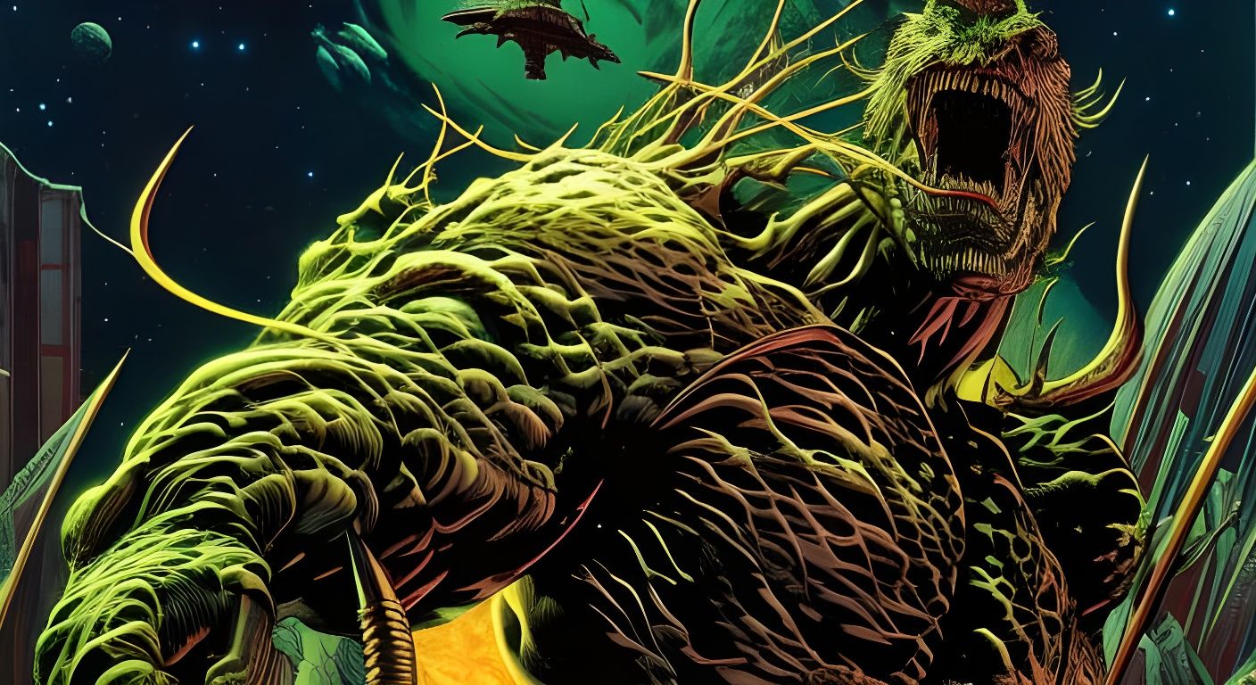 Alien Monster - AI Generated Artwork - NightCafe Creator