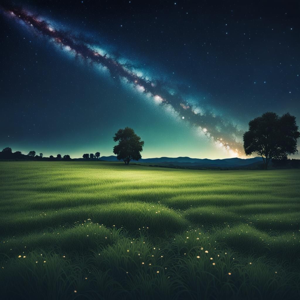 Starry Night - AI Generated Artwork - NightCafe Creator