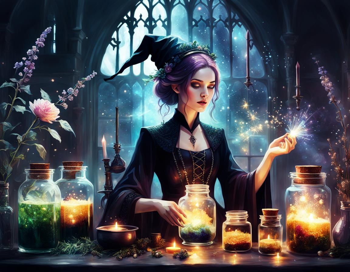 creating magic - AI Generated Artwork - NightCafe Creator