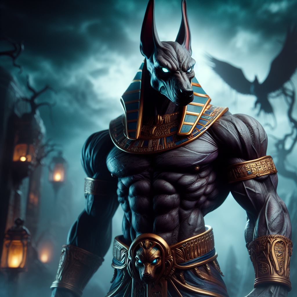 Anubis, the underworld supreme ruler - AI Generated Artwork - NightCafe ...