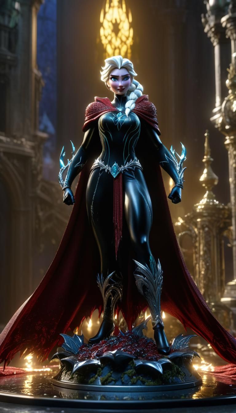 ((ELSA)) as Spawn - AI Generated Artwork - NightCafe Creator