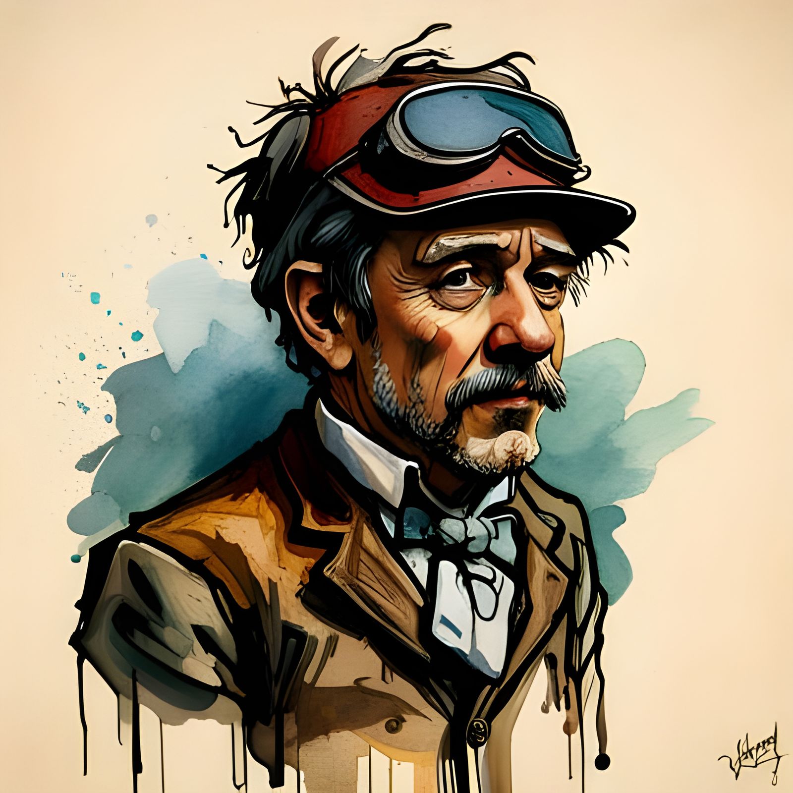 "Buggywhip" Bertrand, 1906 - AI Generated Artwork - NightCafe Creator