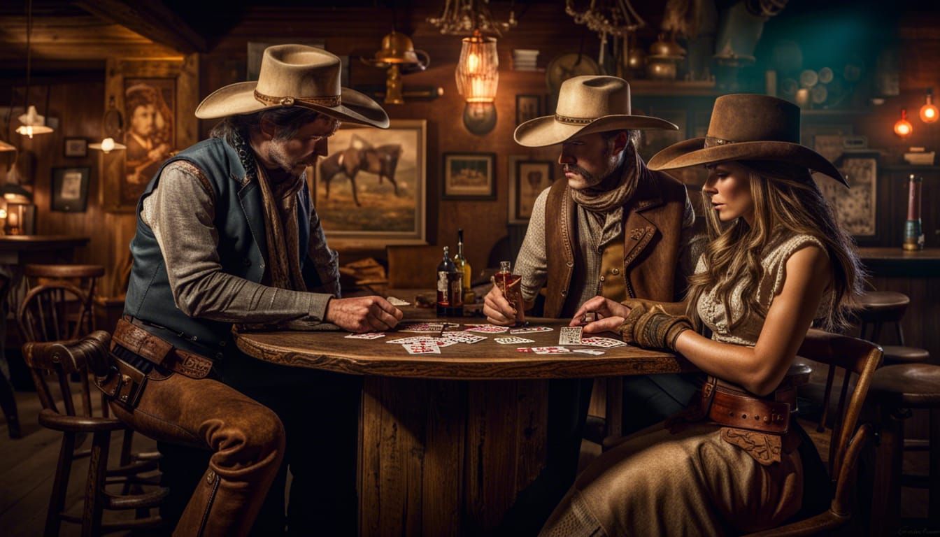 Like an old Western - AI Generated Artwork - NightCafe Creator