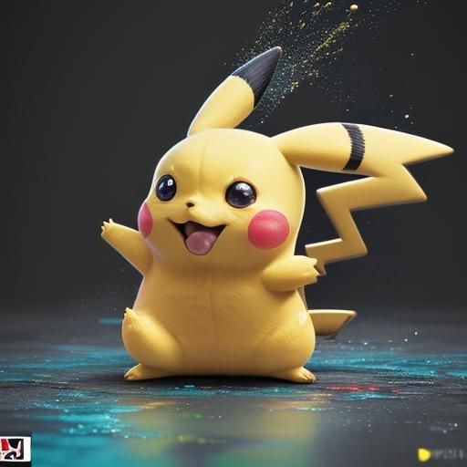 Pikachu - AI Generated Artwork - NightCafe Creator