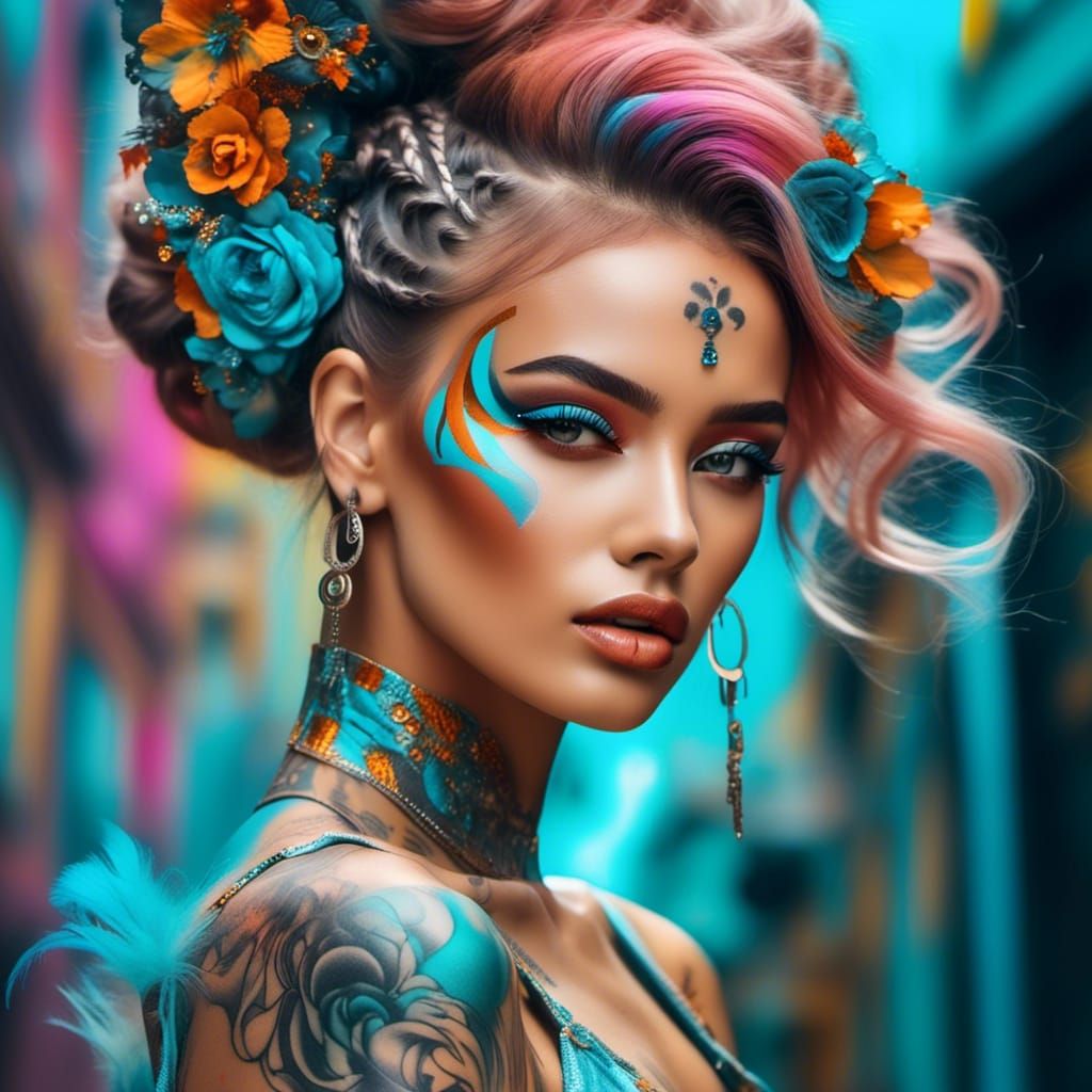 Study 1 - MJ - AI Generated Artwork - NightCafe Creator