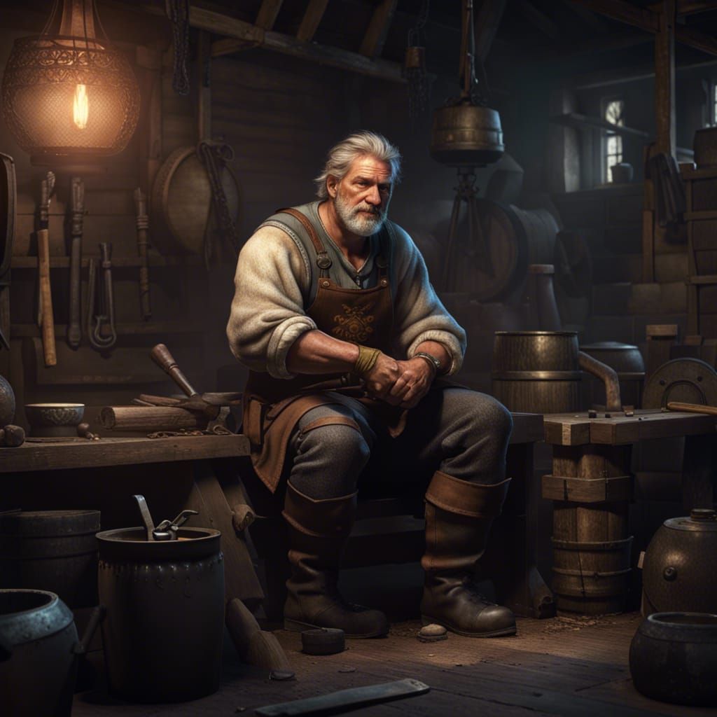 Blacksmith - AI Generated Artwork - NightCafe Creator