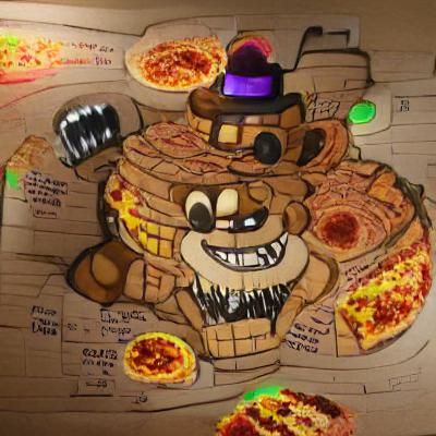 Freddy Fazbear’s Mega Pizzaplex - AI Generated Artwork - NightCafe Creator