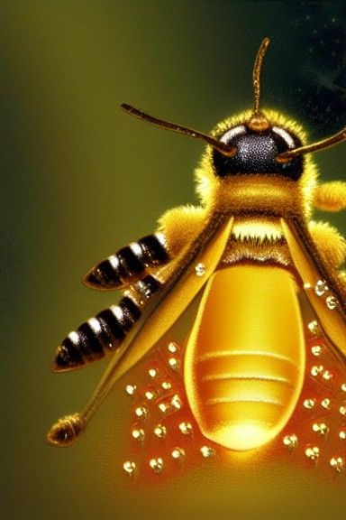 Alien Bee - AI Generated Artwork - NightCafe Creator