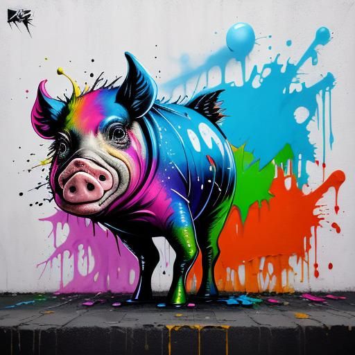 suckling pig - AI Generated Artwork - NightCafe Creator