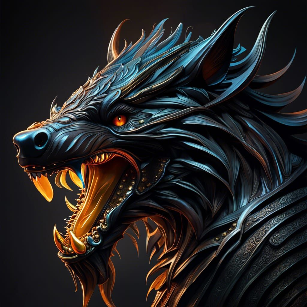 Werewolf - AI Generated Artwork - NightCafe Creator