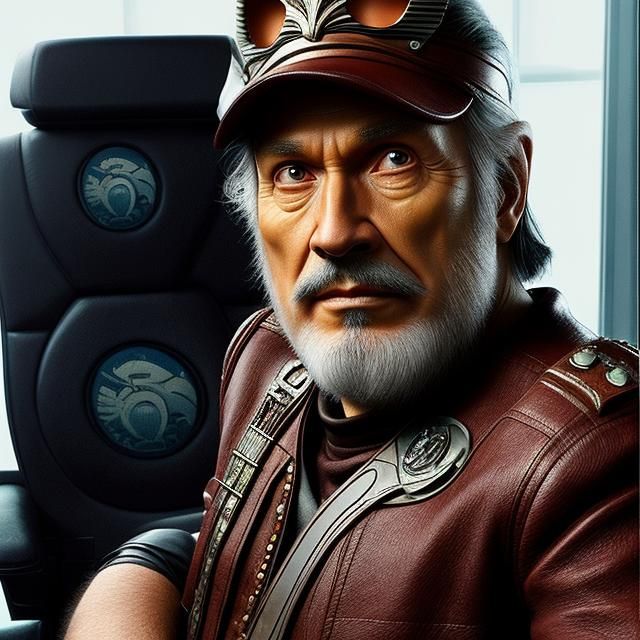 Starship Captain with his a unique uniform - AI Generated Artwork ...