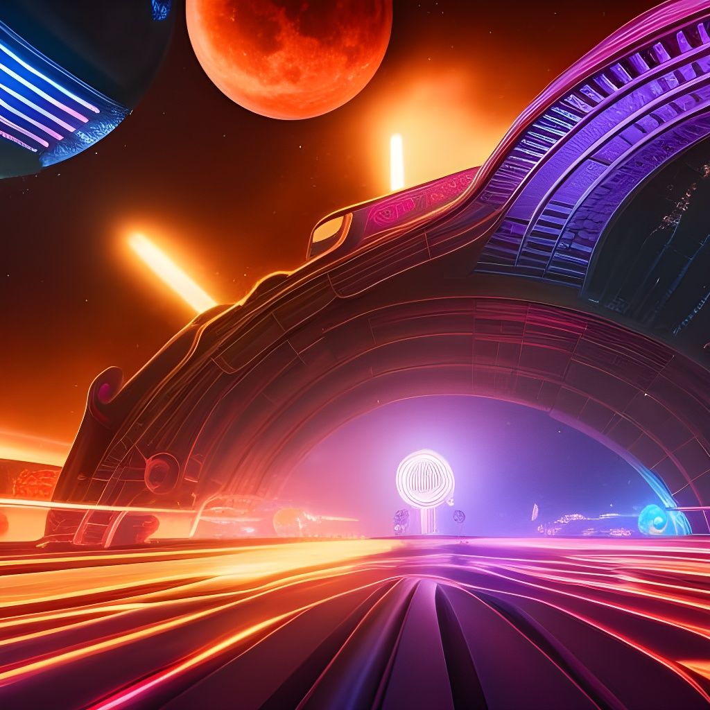 Neon dreams - AI Generated Artwork - NightCafe Creator