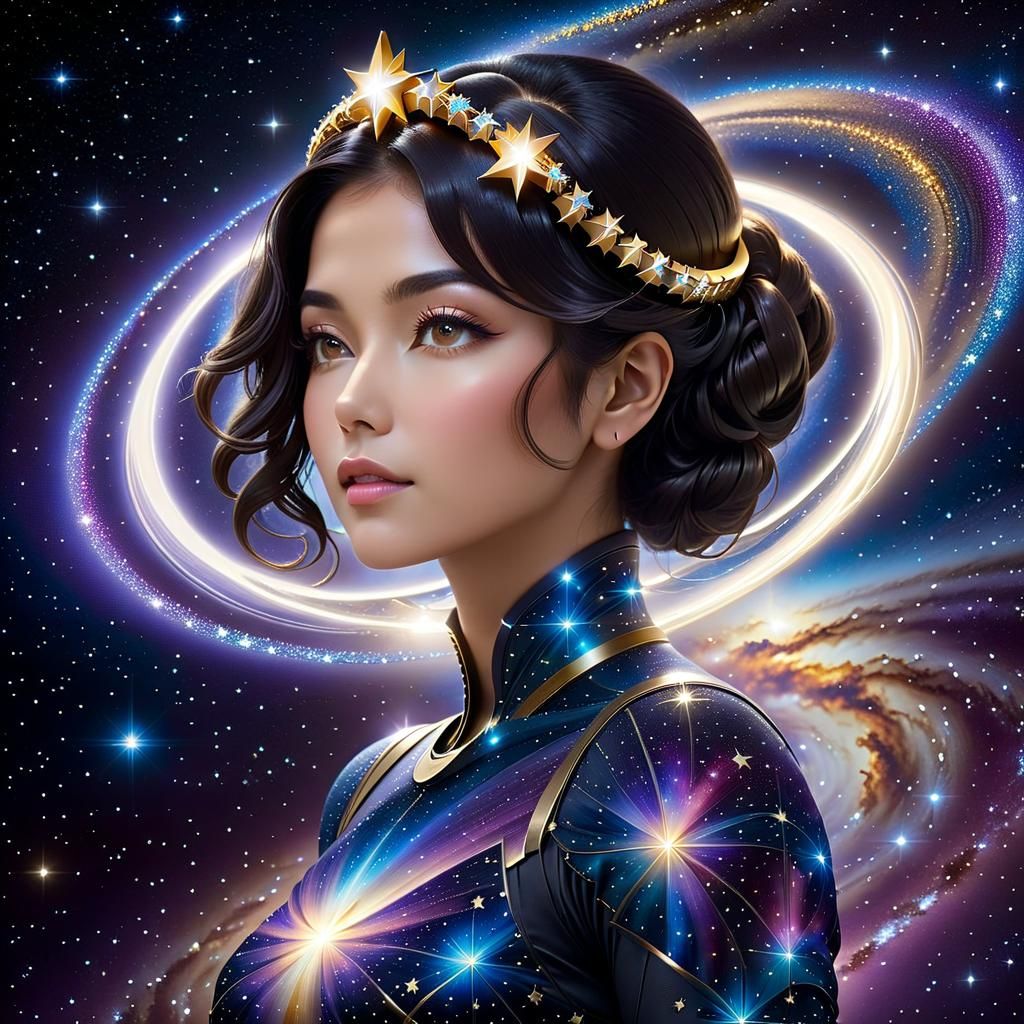 Celestial Princess - AI Generated Artwork - NightCafe Creator