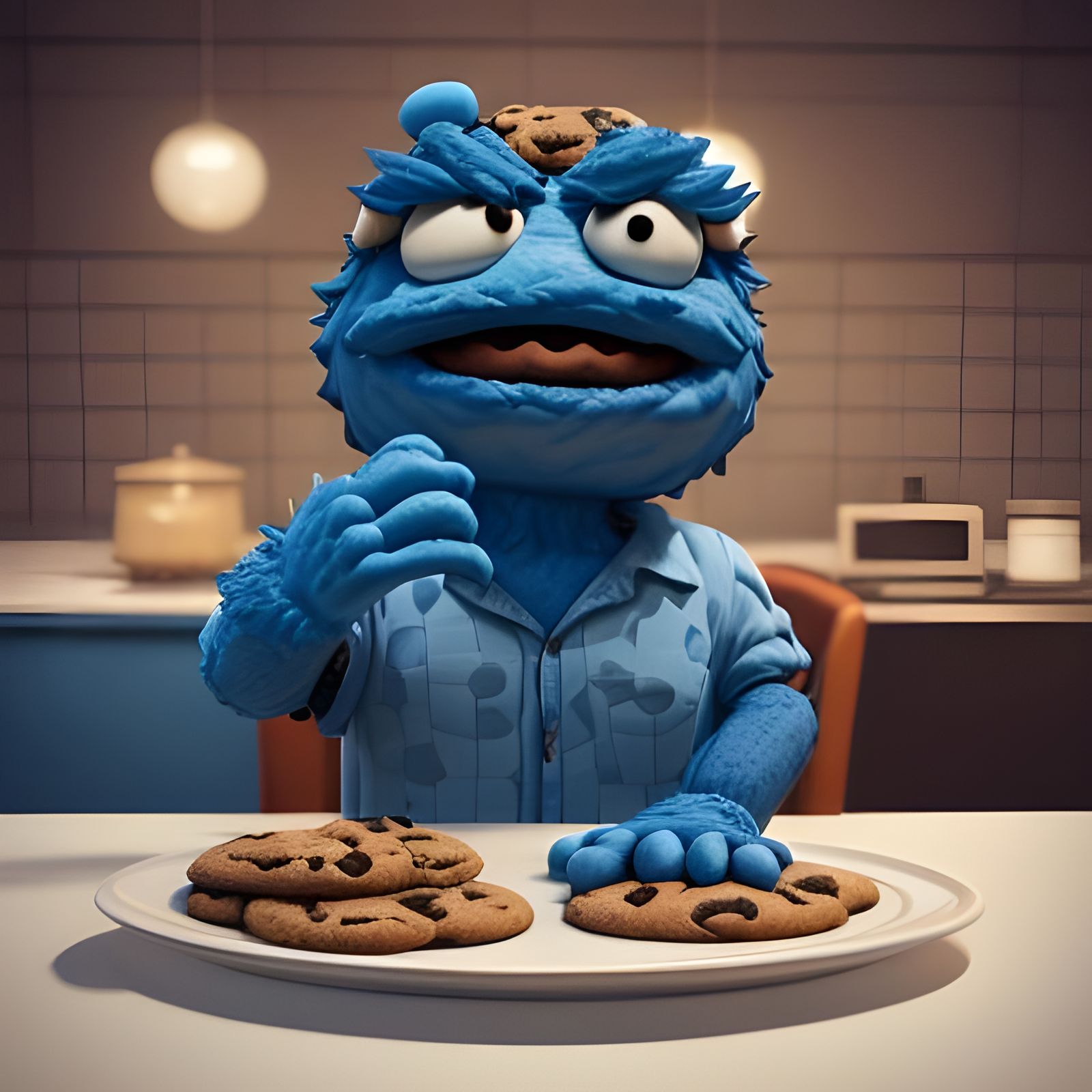 Where Cookie Go? - AI Generated Artwork - NightCafe Creator