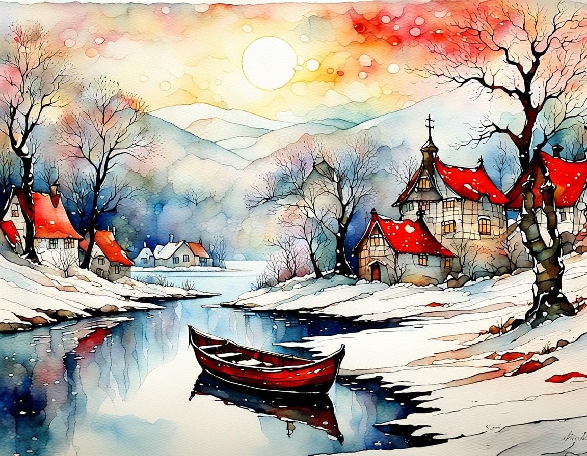 Afloat in Magic - Whimsical Winter Wonderland Envisioned in ...