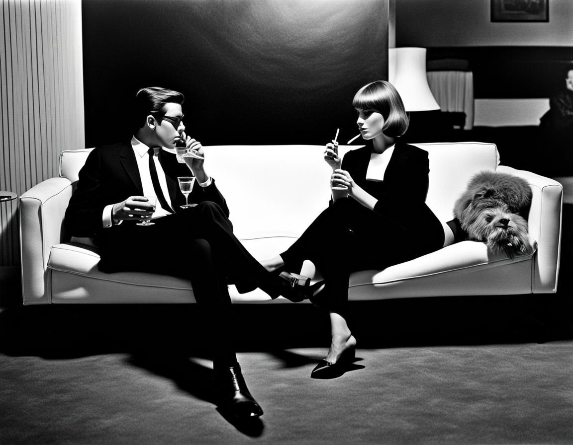 3am at a party... - AI Generated Artwork - NightCafe Creator