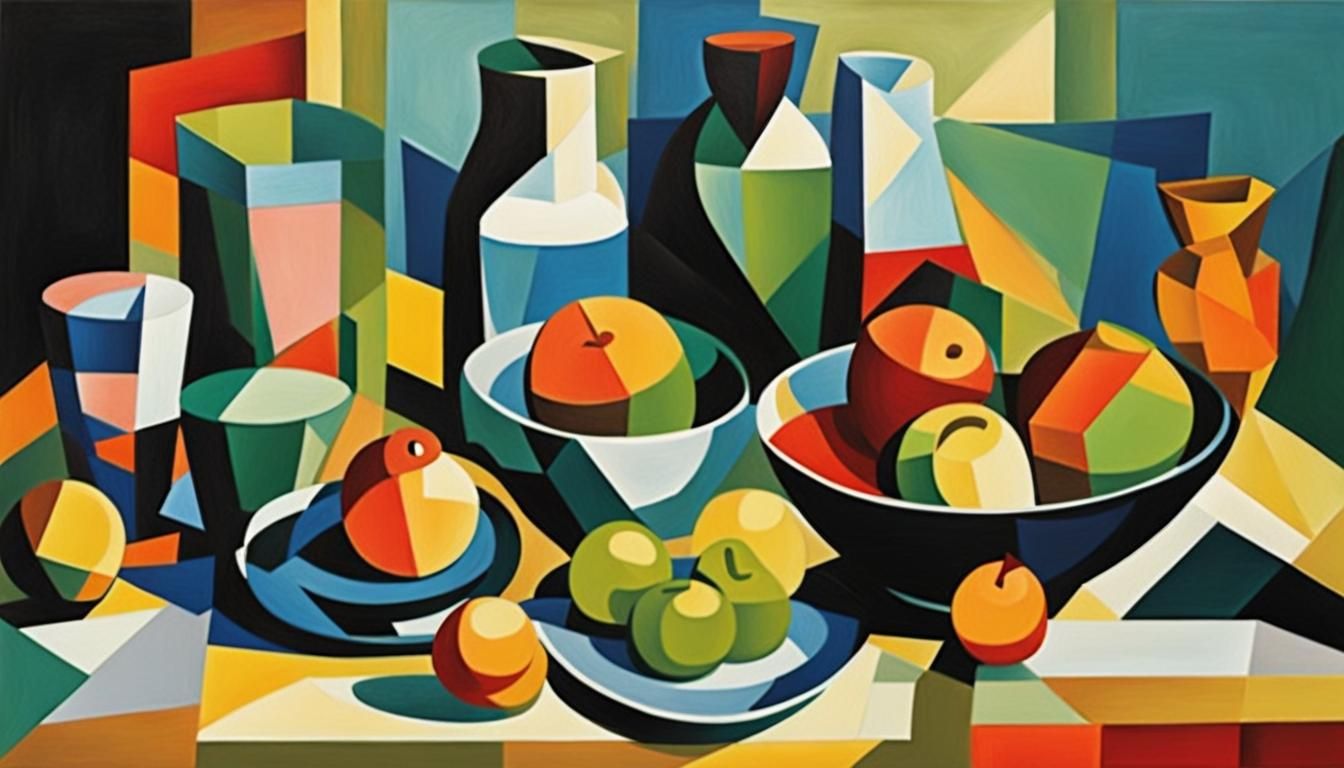 Cubist Still Life - AI Generated Artwork - NightCafe Creator