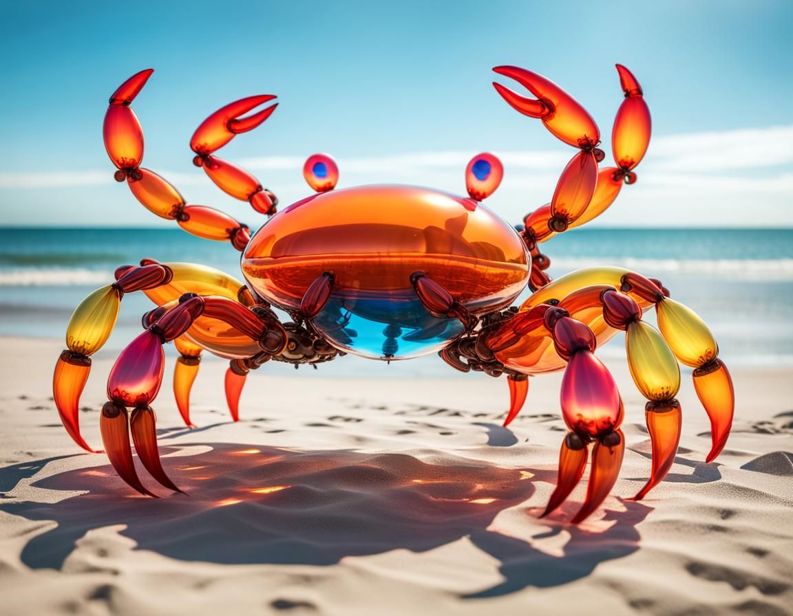 Balloon Crab - AI Generated Artwork - NightCafe Creator