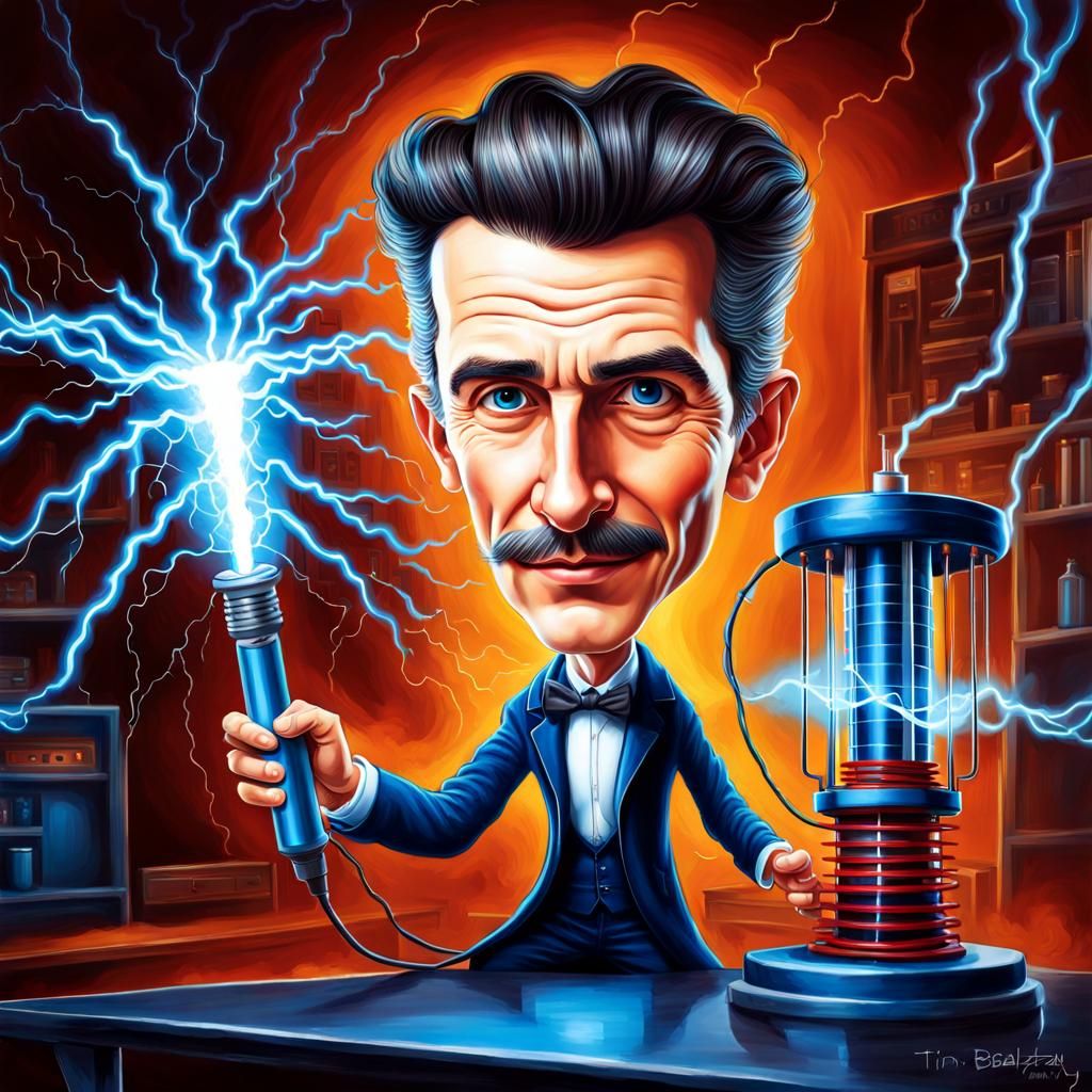 Moments in Scientific History - Father of Lightning Nikola Tesla ...