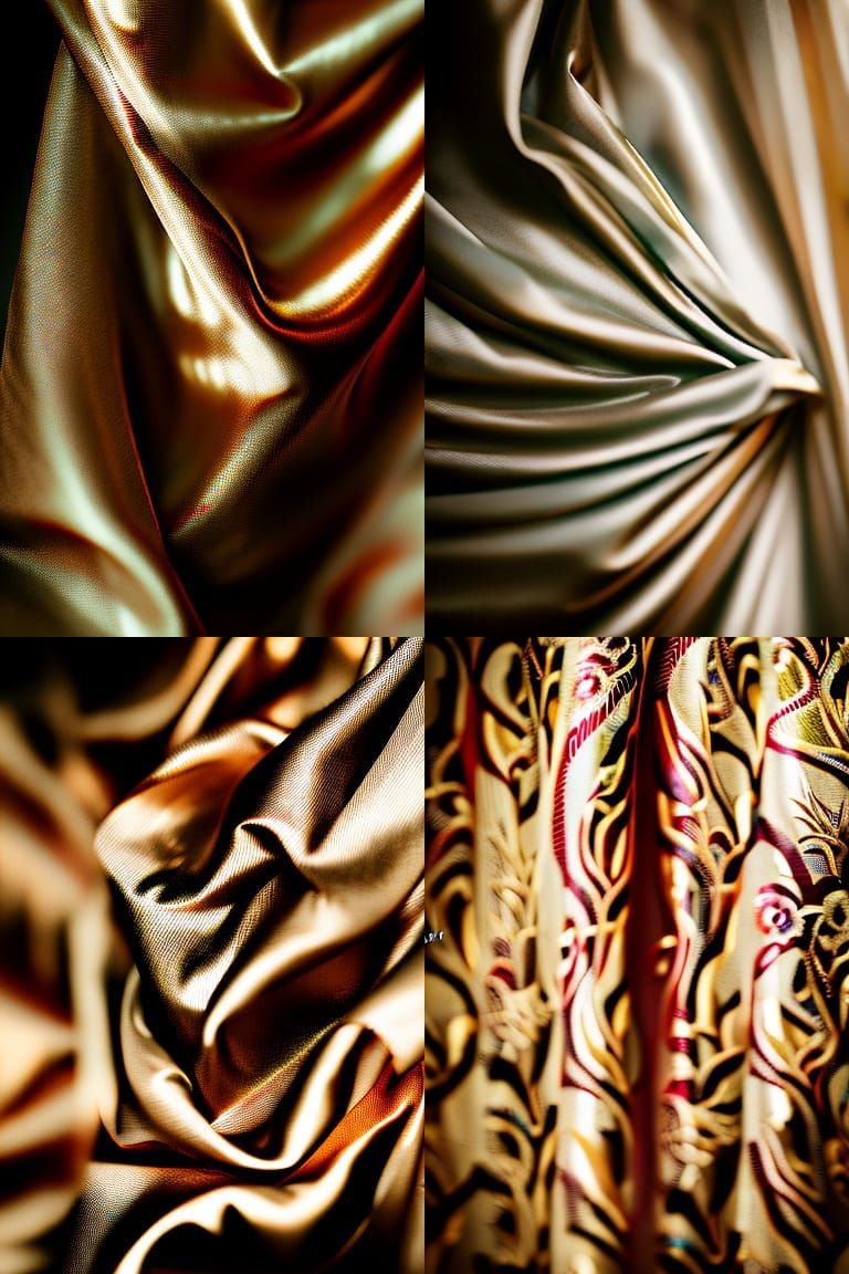 bronze silk patterns, Stable Diffusion v2.1 - AI Generated Artwork - NightCafe Creator