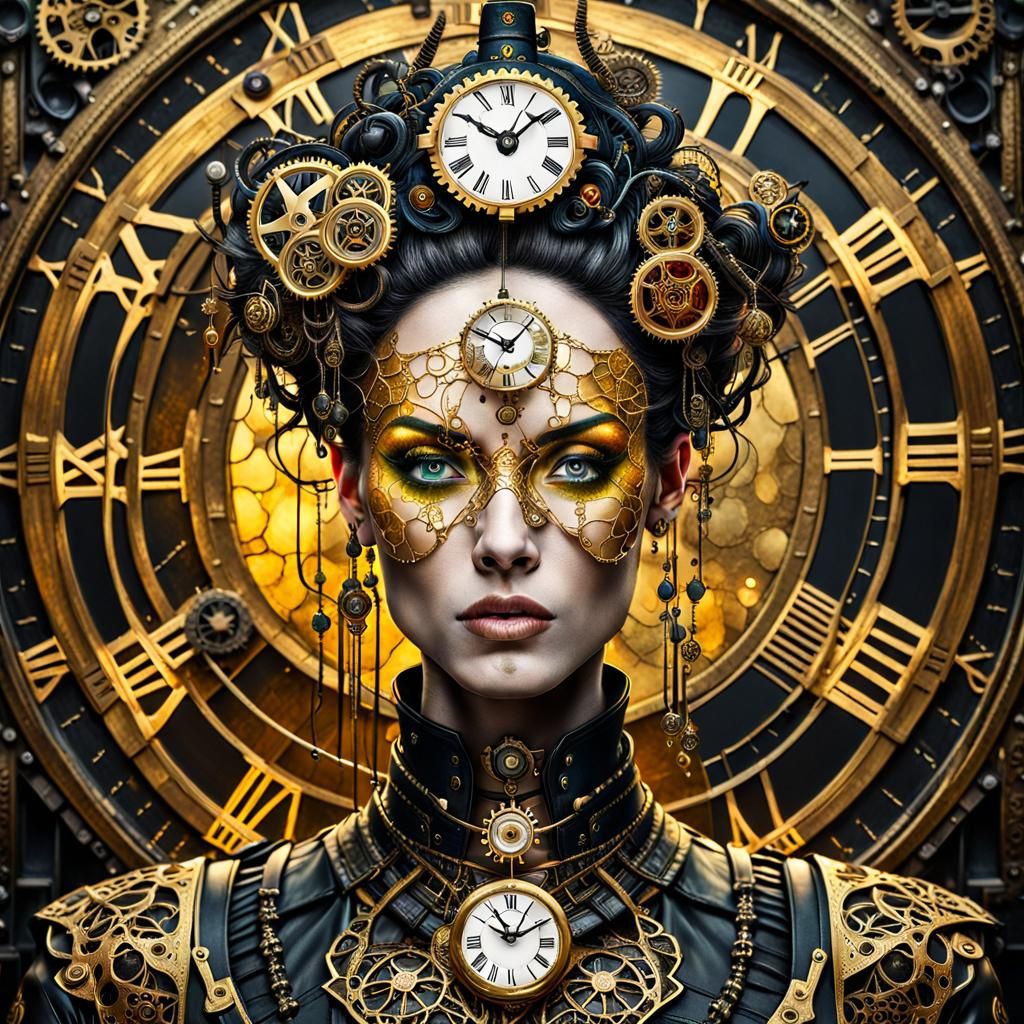 Clockwork Keeper - AI Generated Artwork - NightCafe Creator