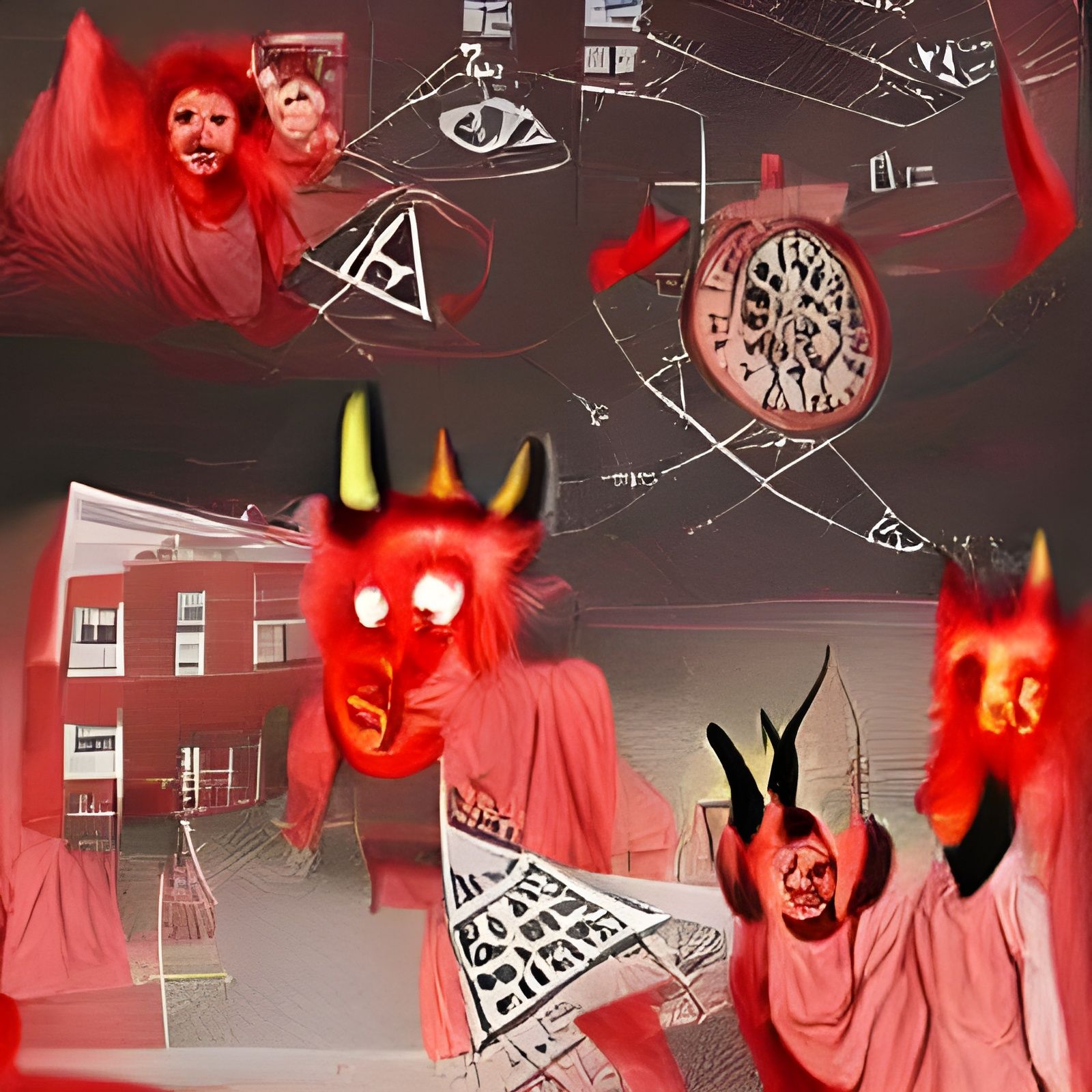 satanic panic - AI Generated Artwork - NightCafe Creator
