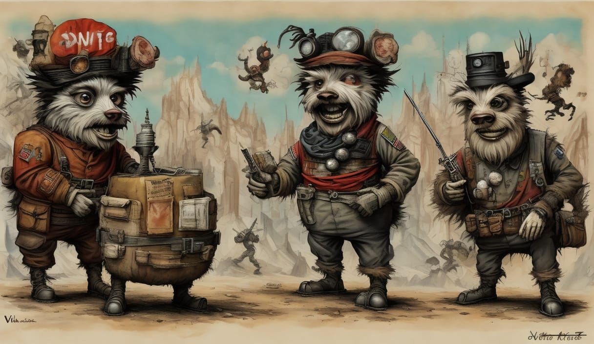 Scruffy Meat sack soldier in a strange land!