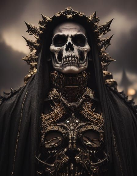 Reaper Knight - AI Generated Artwork - NightCafe Creator