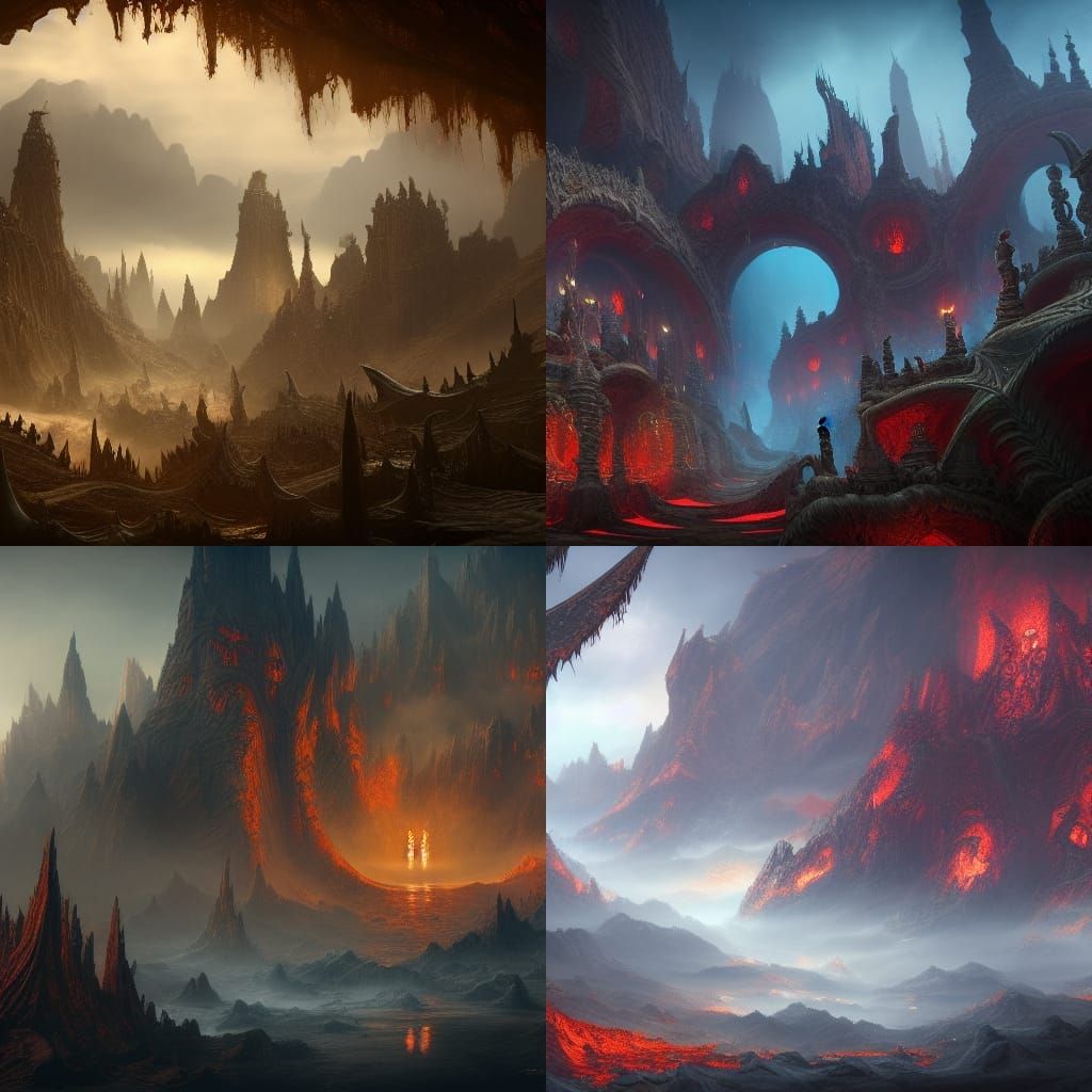 Hell - AI Generated Artwork - NightCafe Creator