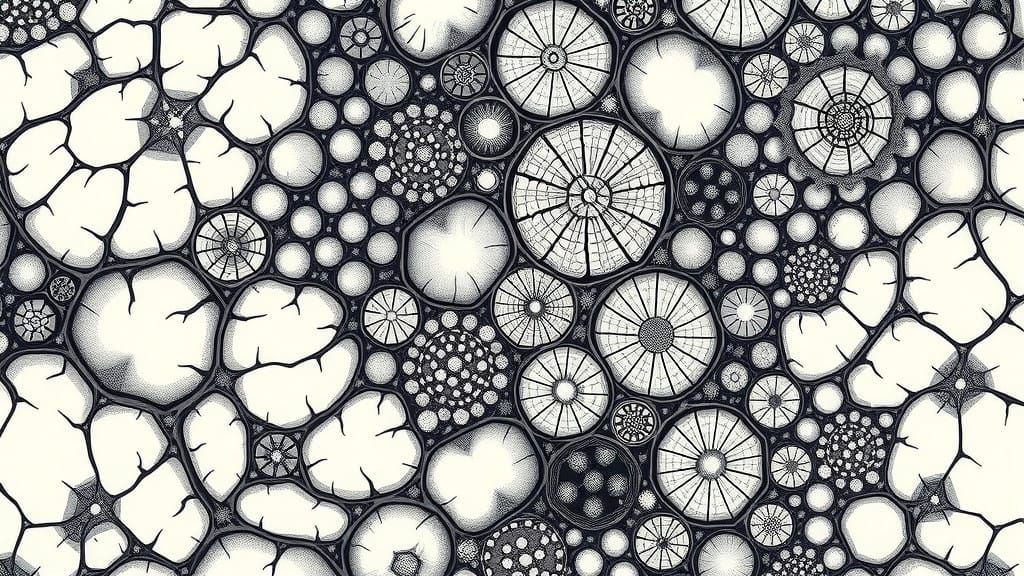 Organic cellular pattern - Organic cellular pattern