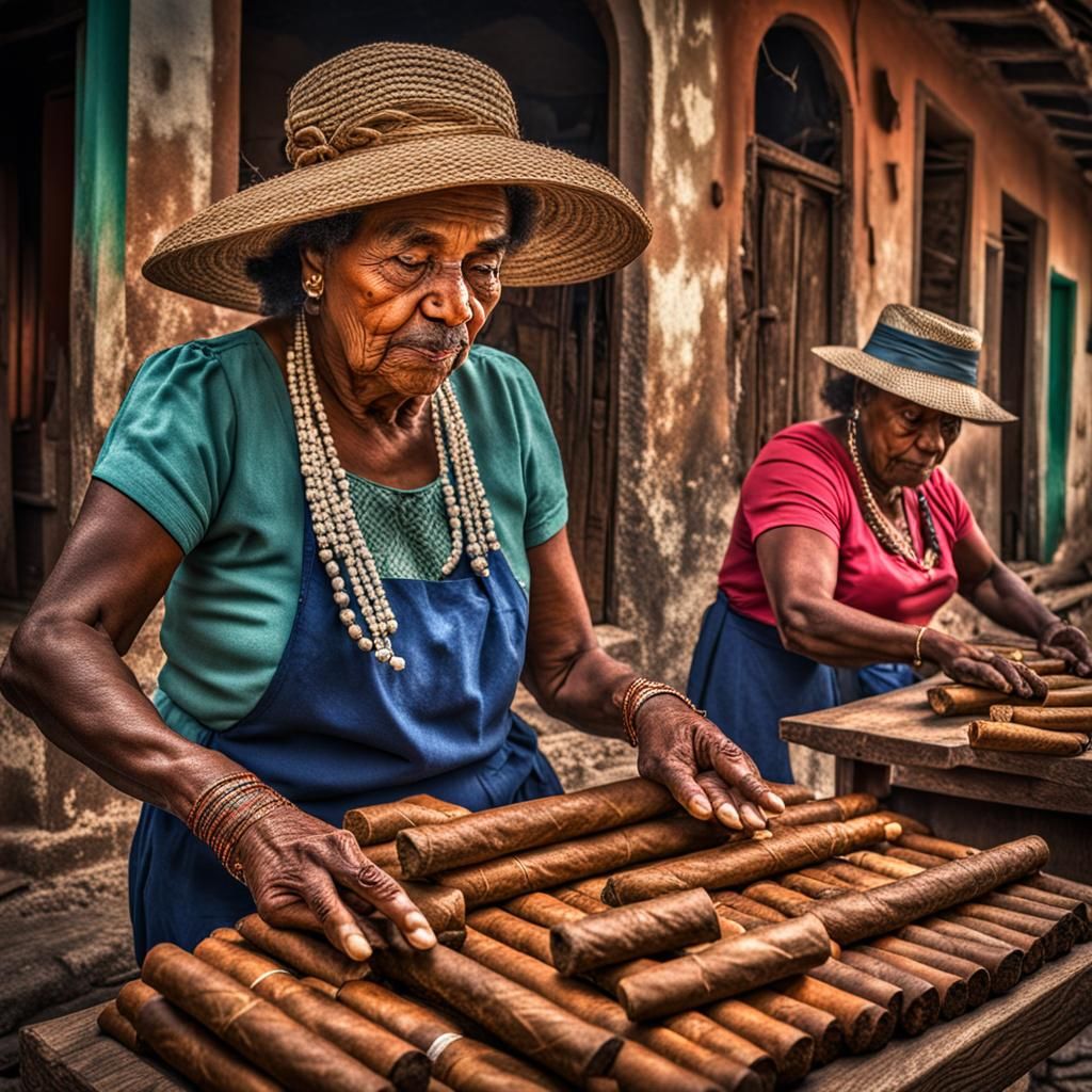 Our cigars are ready for sale - AI Generated Artwork - NightCafe Creator